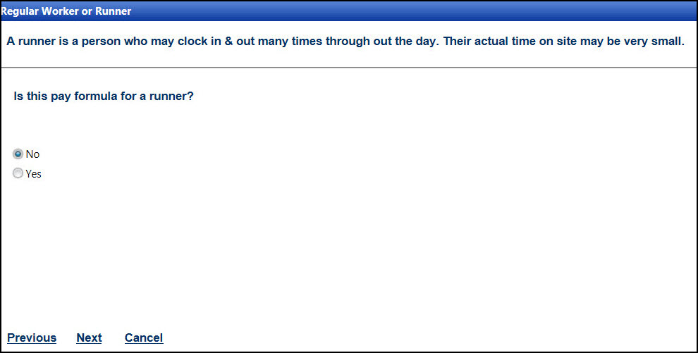 Create a Pay Formula Using the Pay Formula Wizard